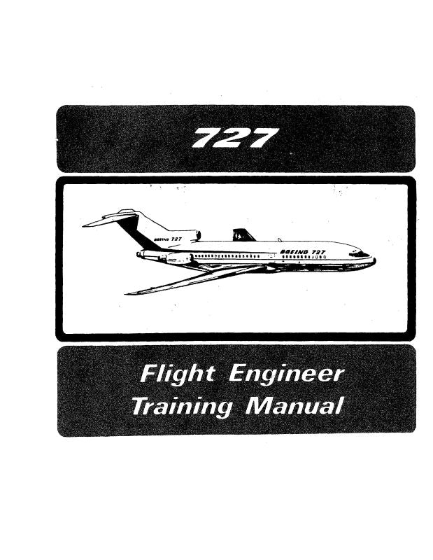 Boeing 727 Flight Engineer Flight Training Manual (BO727-F-C) — Essco ...